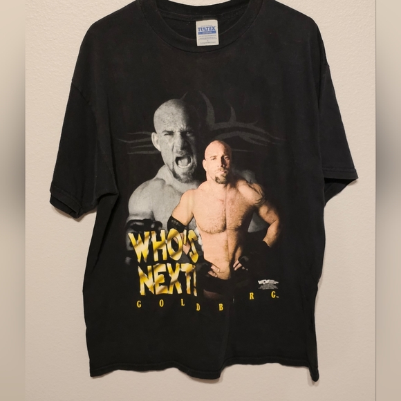 Tultex | Shirts | Wcw Vintage Goldberg Tshirt | Poshmark